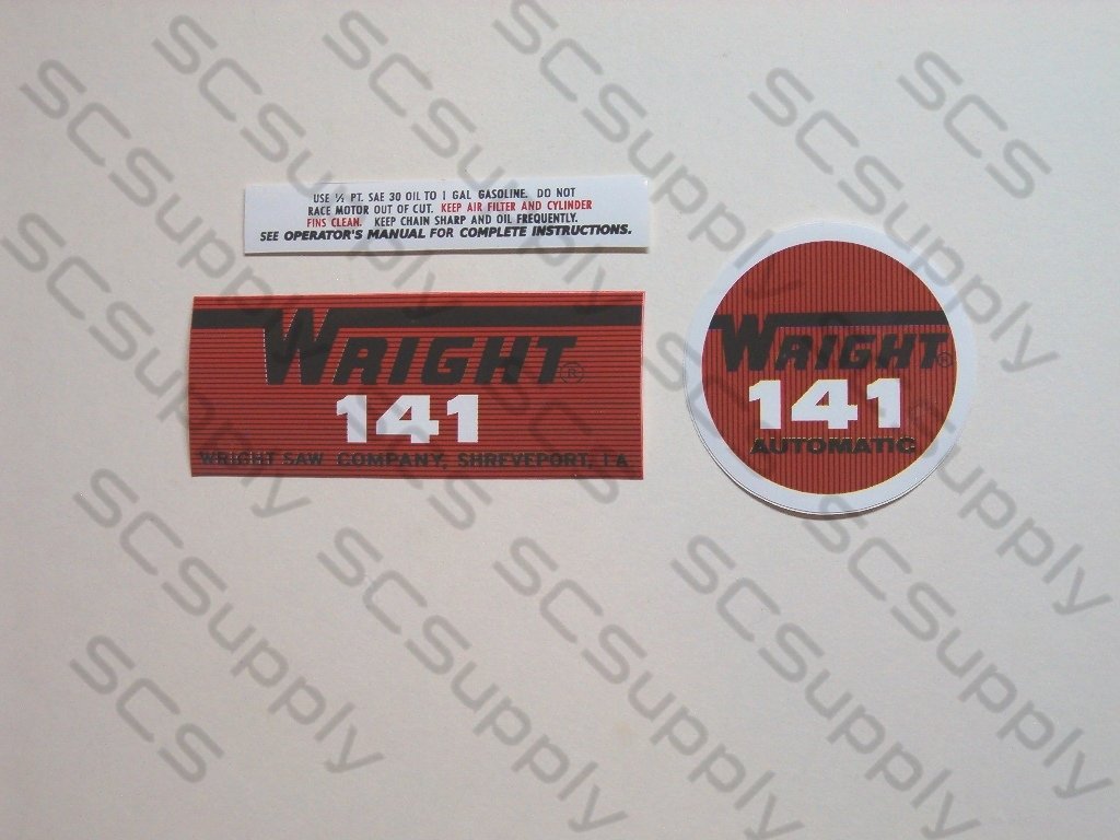 Wright 141 decal set – Sugar Creek Supply